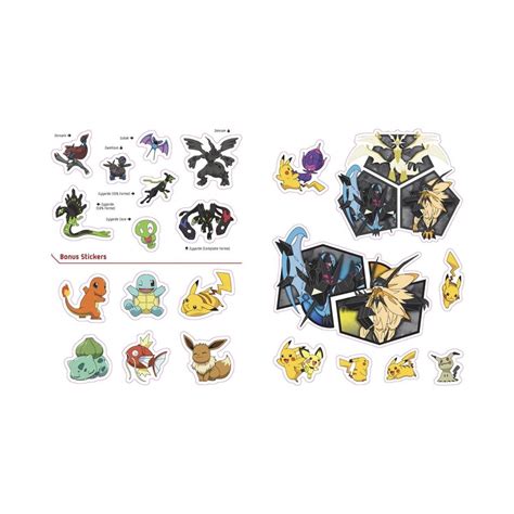 Pokémon Epic Sticker Collection From Kanto To Alola Pokémon Center