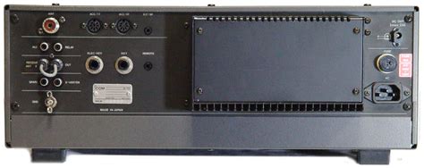 Icom Ic 765 Rear Panel