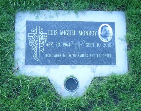 Luis Miguel Monroy 1964 2010 Find A Grave Memorial