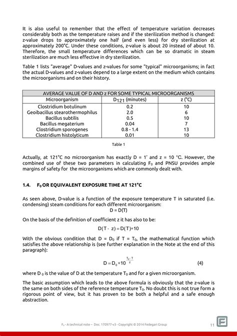 Sterilization F0 What It Means How To Calculate It How To Use It