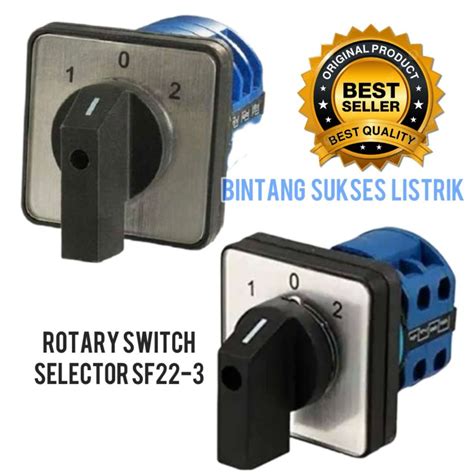 Original Selector Switch 3 Position 3p 1 0 2 Sf22 3 3 Switch Selector 3 Position 3 Phase Rotary