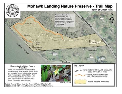 2020 Mohawk Landing Nature Preserve Updated Map Tyler Dangelo 2020 09 14 Curious By Nature