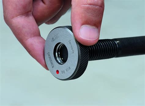 Precision Nogo Thread Ring Gage M 6x1 0 VÖlkel Shop
