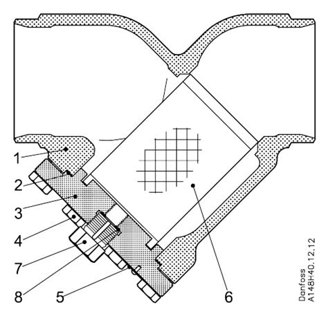 Danfoss Filterhus Fia 100 1004238239
