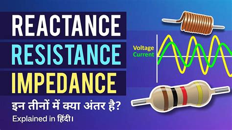 Difference Between Resistance And Reactance Explained In Hindi Youtube