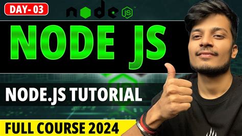 Node Js Live Class Day 3 Job Ready Bootcamp Node Js Tutorial For Beginners In Hindi Youtube