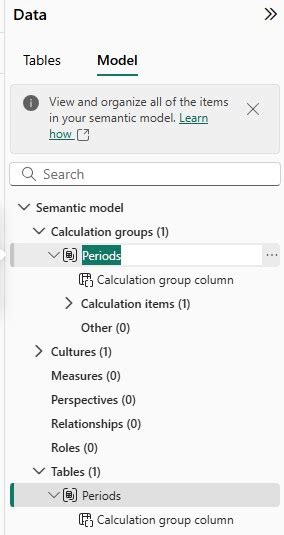Calculation Groups Zebra Bi Knowledge Base