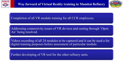 Virtual Reality In Refinery Training Ppt Ppt