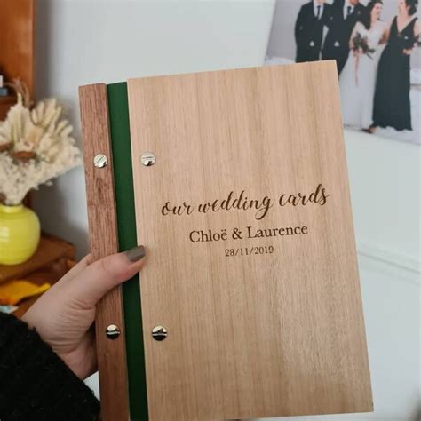 Wedding Card Folder Wedding Memories Scrapbook Wedding Keepsake Etsy