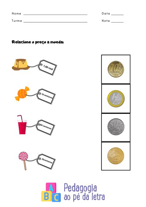 Atividades De Educação Financeira Para Imprimir 🤑
