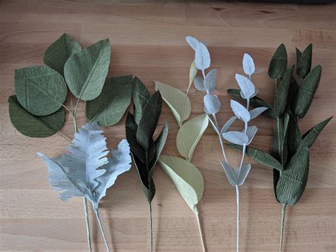 Downloadable Assorted Leaves Template Pdf Printable Etsy Denmark