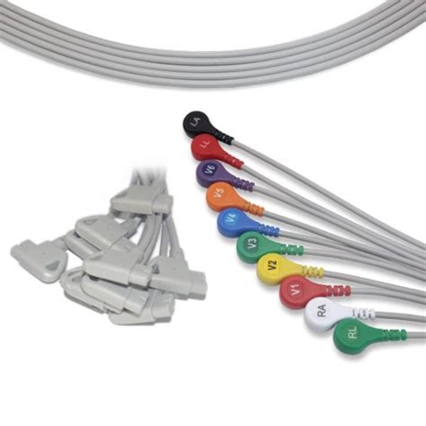 Compatible Philips Ekg Lead Wire Medical Accessories Manufacturer