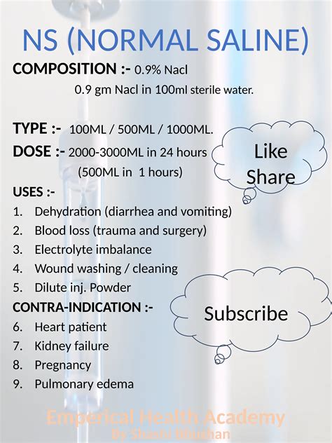 Iv Fluid Types Composition Dose Uses Pptx