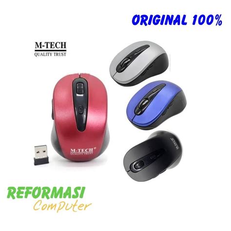 Jual M Tech Mouse Wireless 2804 Shopee Indonesia