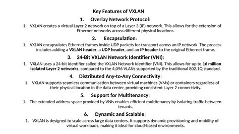 Vxlan In Data Centers And Use Cases Pptx