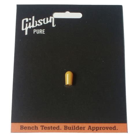 Gibson Toggle Switch Cap Vintage Amber At Gear4music