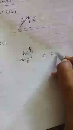 3 R −a−b Csolve By Both Triangle Method And Parallelogram Method Just