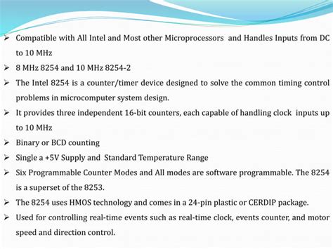 8254 Programmable Interval Timer By Vijay Pptx