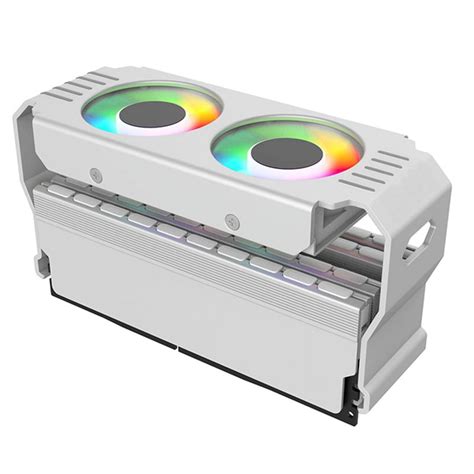 PC Case RAM Memory Module ARGB Cooler DDR To DDR V Pin PWM Pin Light Sync Mm Dual Fans