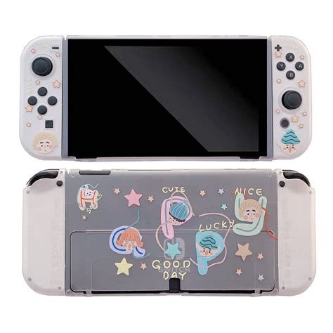 Adecuado Para Nintendo Switch Oled Shell Protector Ns Dibujos Animados