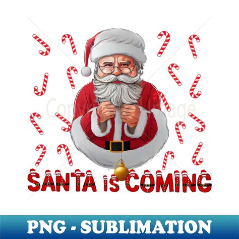 Santa Candy Cane Inspire Uplift