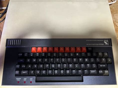 acorn bbc micro computer model b issue 7 recapped psu with acorn dfs