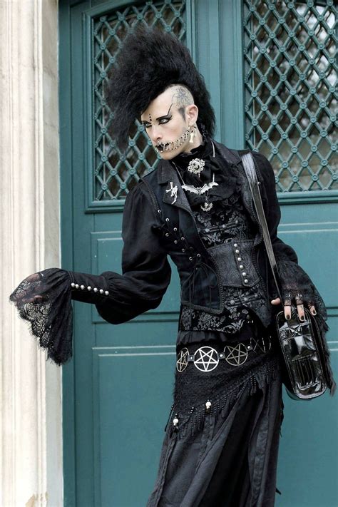 Pin By Cameron Mira On Goth Ideas And Stuff Goth Fashion Men