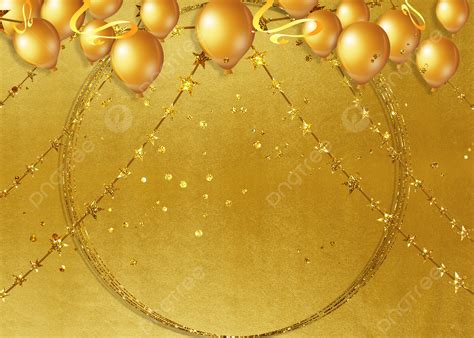 星星金色光效生日慶典背景 生日 慶典 金色背景圖片和桌布免費下載
