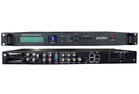 ird decoder transcoder desing encoder modulator