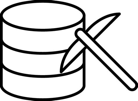 Data Mining Line Icon 36611705 Vector Art At Vecteezy