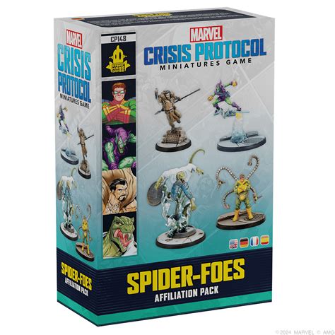 Marvel Crisis Protocol Spider Foes Affiliation Pack