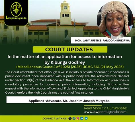 Access To Public Documents Requires Strict Adherence To Statutory Procedure High Court