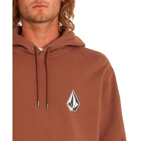Volcom Iconic Stone Hoodie Brown Dressinn