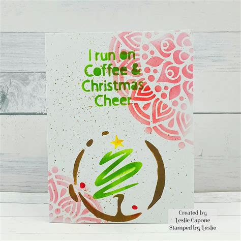 Christmas Cheer Stencil A Colorful Life Designs