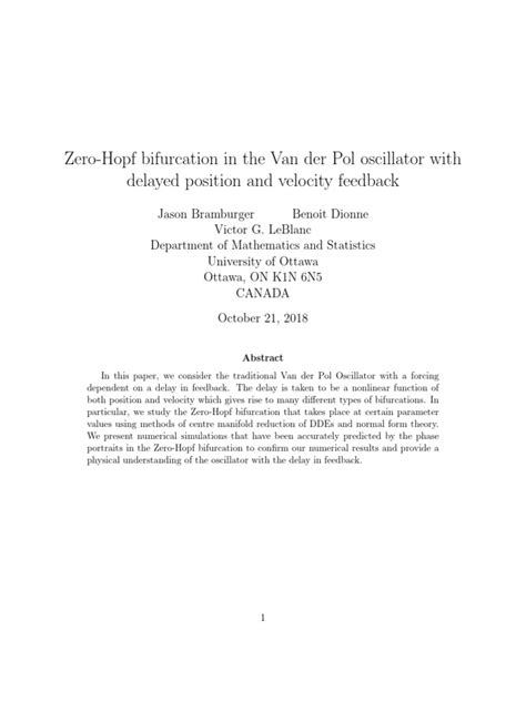 Z30 Zero Hopf Bifurcation In The Van Der Pol Oscillator With Delayed Position And Velocity