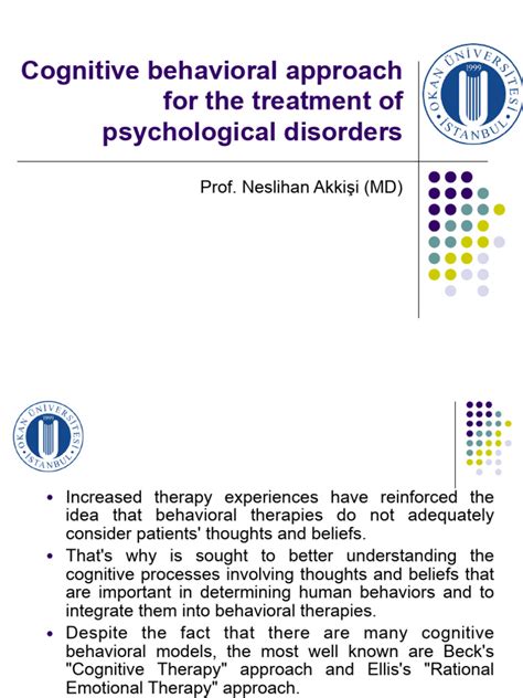 16 Cognitive Behavioral Approach Pdf Cognitive Therapy Cognition