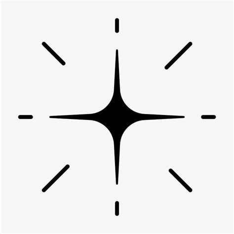 Png Minimalist Starburst Sparkle Icon Free Png Rawpixel
