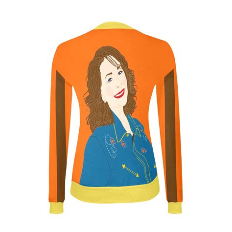 Loretta Lynn V Neck Sweater Original Illustration Kayci Garline