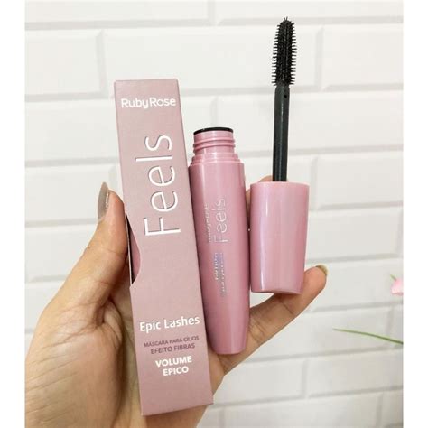 Mascara De Cilios Feels Ruby Rose Shopee Brasil