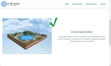 3d Mapper Wordpress Plugin