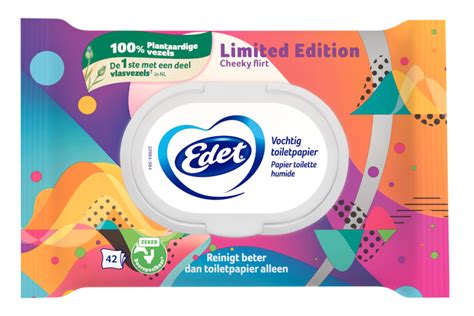 Edet Vochtig Toiletpapier Limited Edition Edet