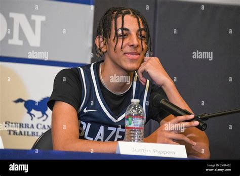 Chatsworth United States 12th Oct 2022 Justin Pippen Son Of