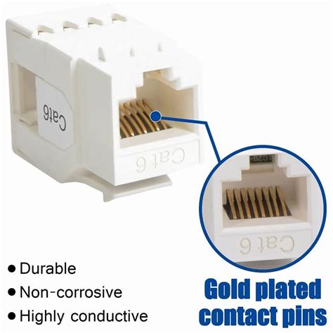 Plastic Keystone Ethernet Network Jack 25 Mm At Rs 800 In Mumbai Id