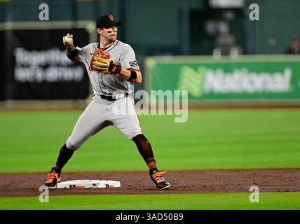 San Francisco Giants Christian Koss During A Baseball Game Against The