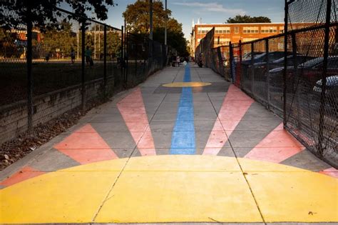 Sunset Corridor Mural Arts