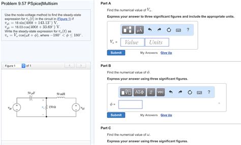 solved use the node voltage method to find the steady state