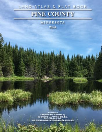 Minnesota Pine County Plat Map And Gis Rockford Map Publishers