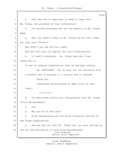 Transcript Of Trump Manhattan Trial May 13 2024 The New York Times