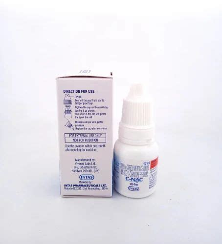 C Nac Eye Drops 10 Ml At ₹ 295piece In Nagpur Id 2854422137730