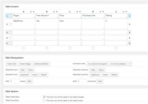 8 Best Wordpress Table Plugins 2025